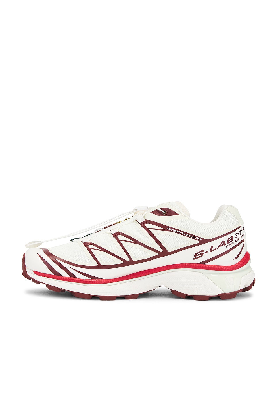 Salomon Xt-6 in Vanilla Ice, Green Haze, & Fired Brick | REVOLVE
