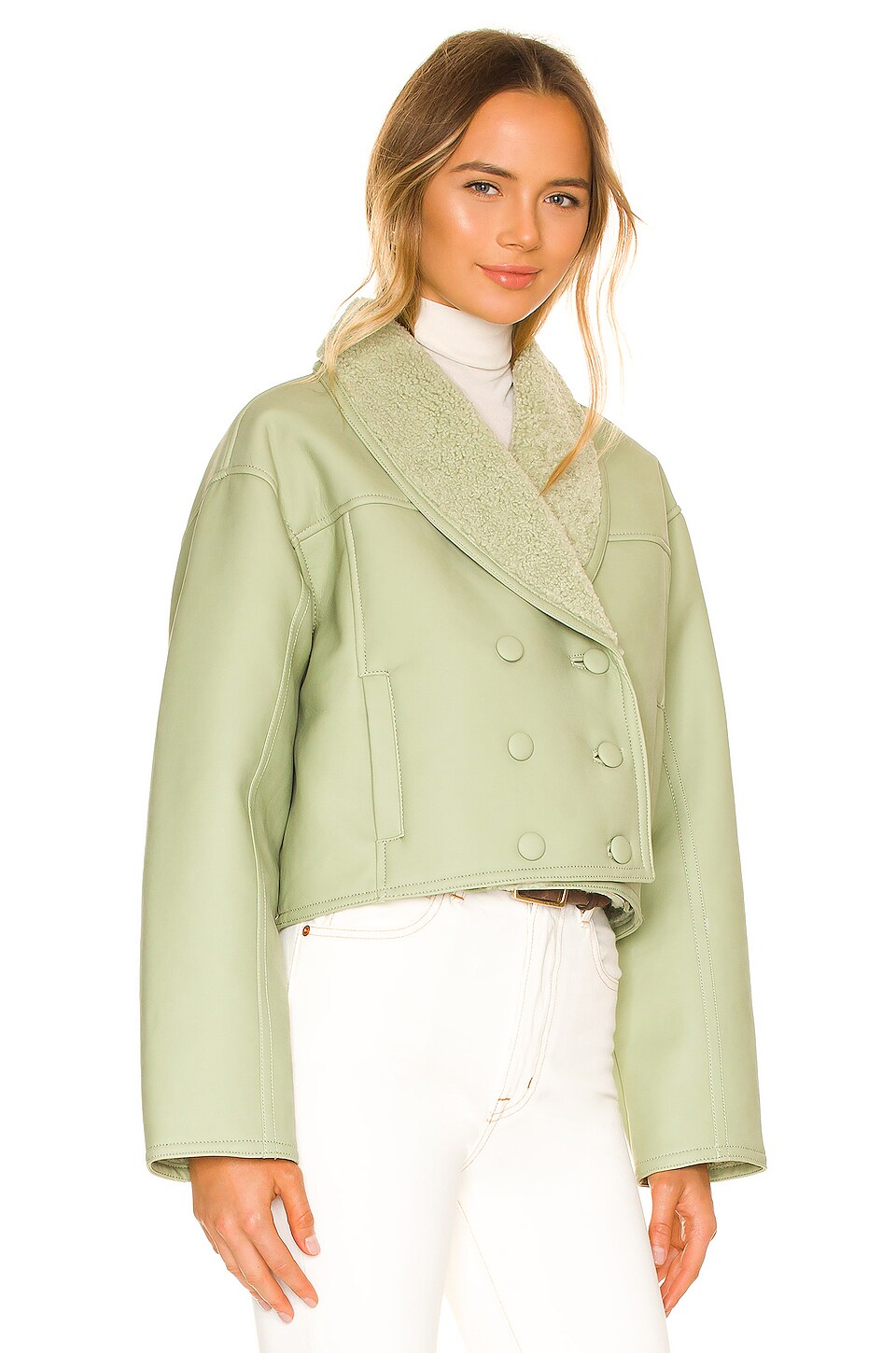 Song of Style Vincey Jacket in Matcha Green | REVOLVE