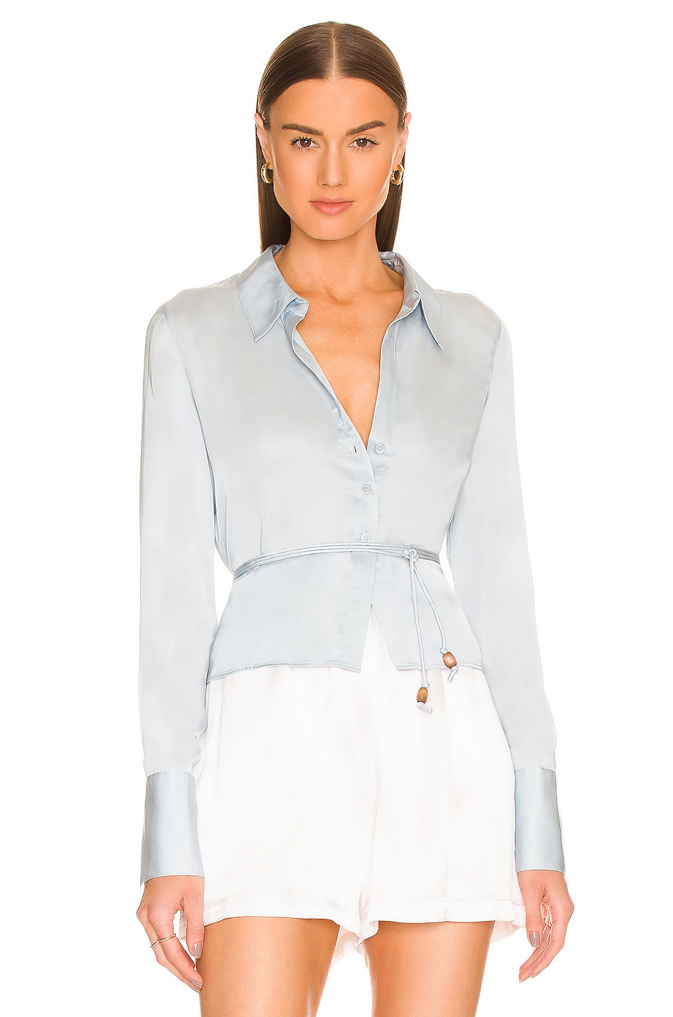 Song of Style Damani Top in Baby Blue | REVOLVE