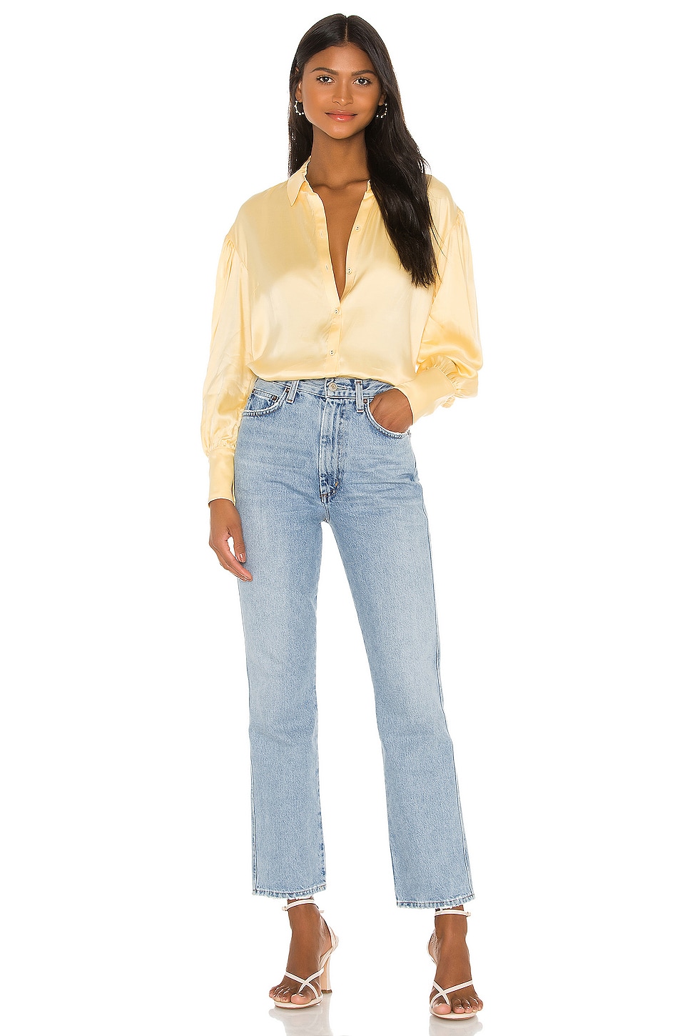 Song of Style Lydia Top in Buttercream Yellow | REVOLVE