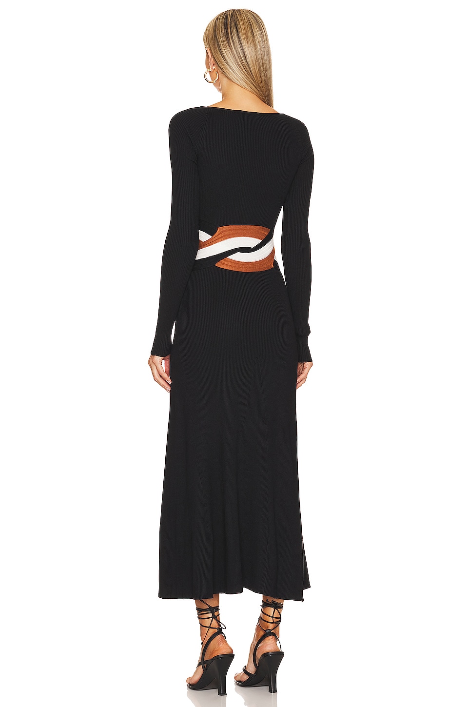 SOVERE Inertia Midi Dres in Black | REVOLVE