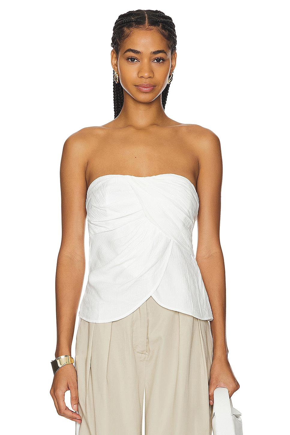 SOVERE Seaira Top in Chalk | REVOLVE