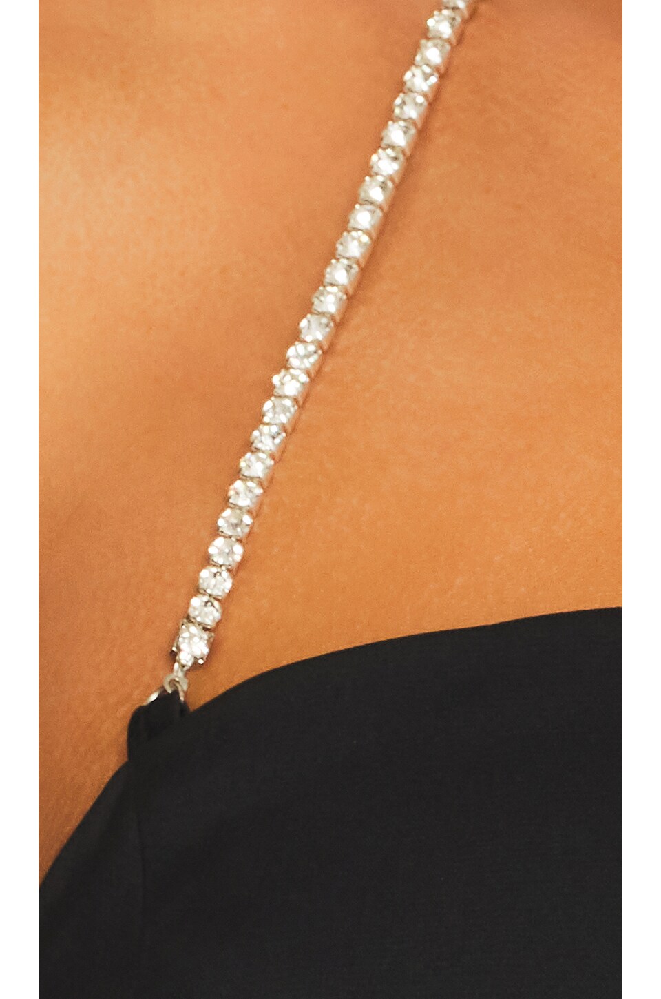 superdown Ruth Diamond Chain Skirt Set in Black | REVOLVE