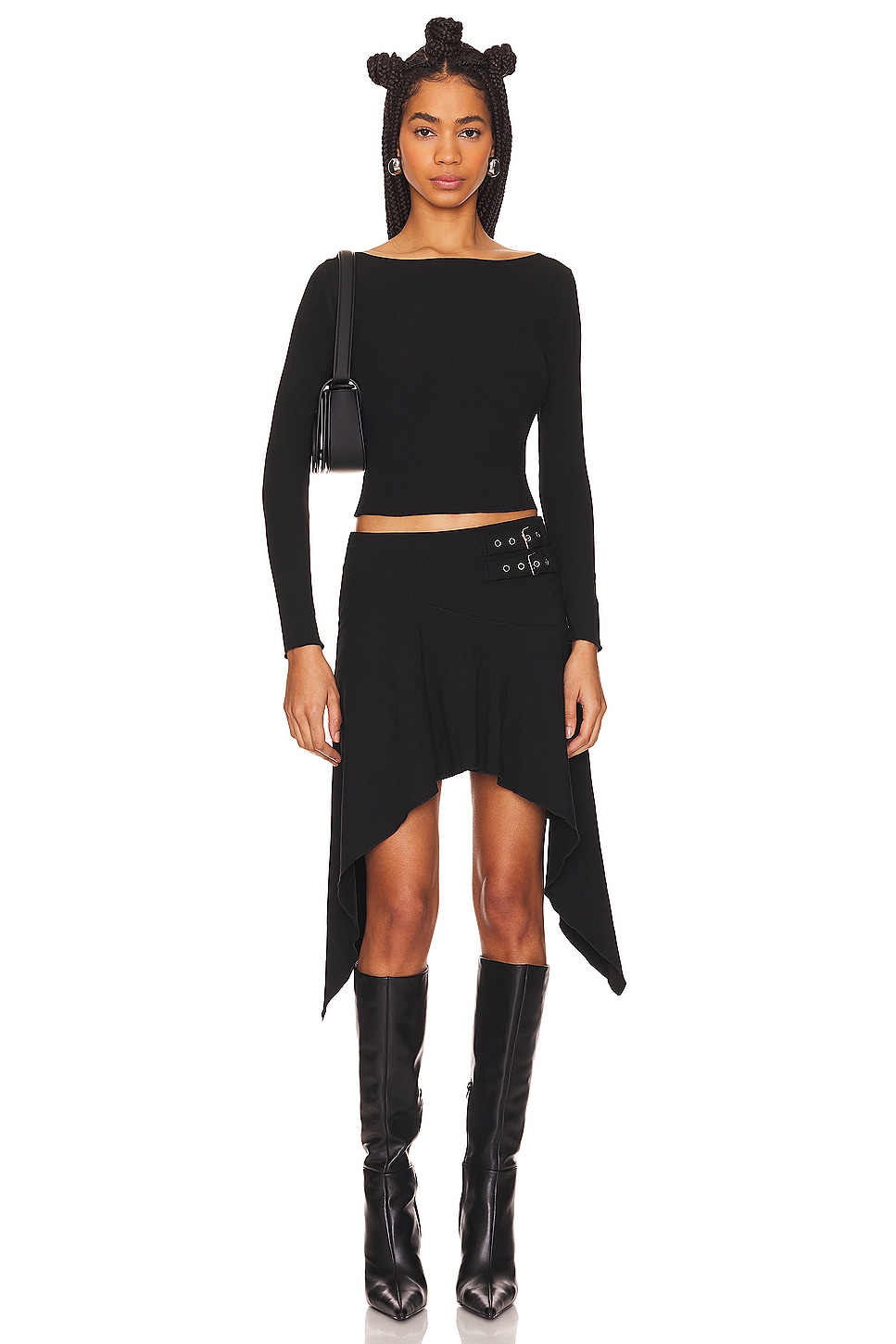 superdown Katina Skirt Set in Black | REVOLVE