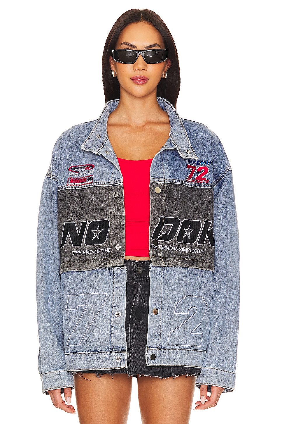 superdown Lo Jacket in Denim | REVOLVE