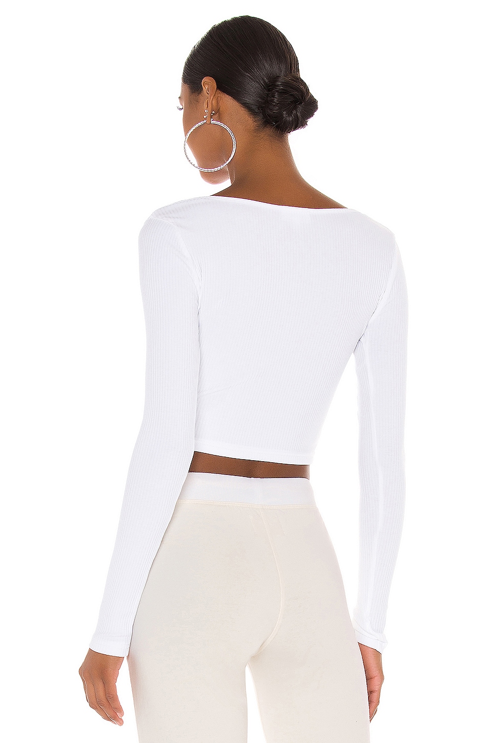 superdown Jackie Long Sleeve Top in White | REVOLVE