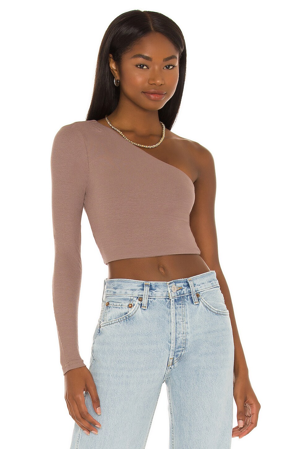 superdown Karol Ribbed Crop Top in Cobalt Blue | REVOLVE