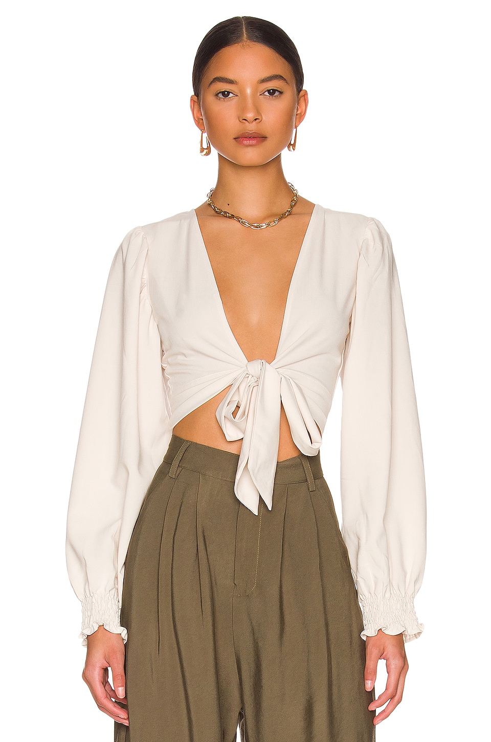 superdown Victoria Top in Light Blue | REVOLVE