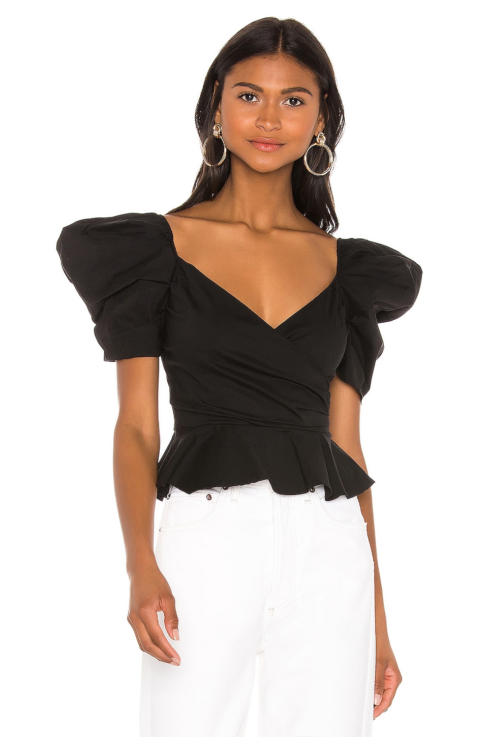 superdown Savannah Top in Black | REVOLVE