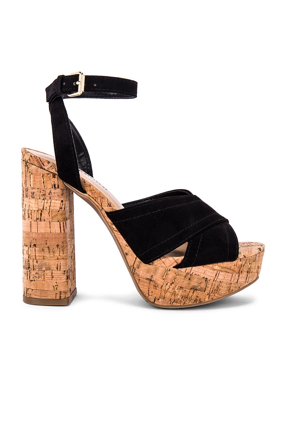 superdown Sarah Heel in Black | REVOLVE