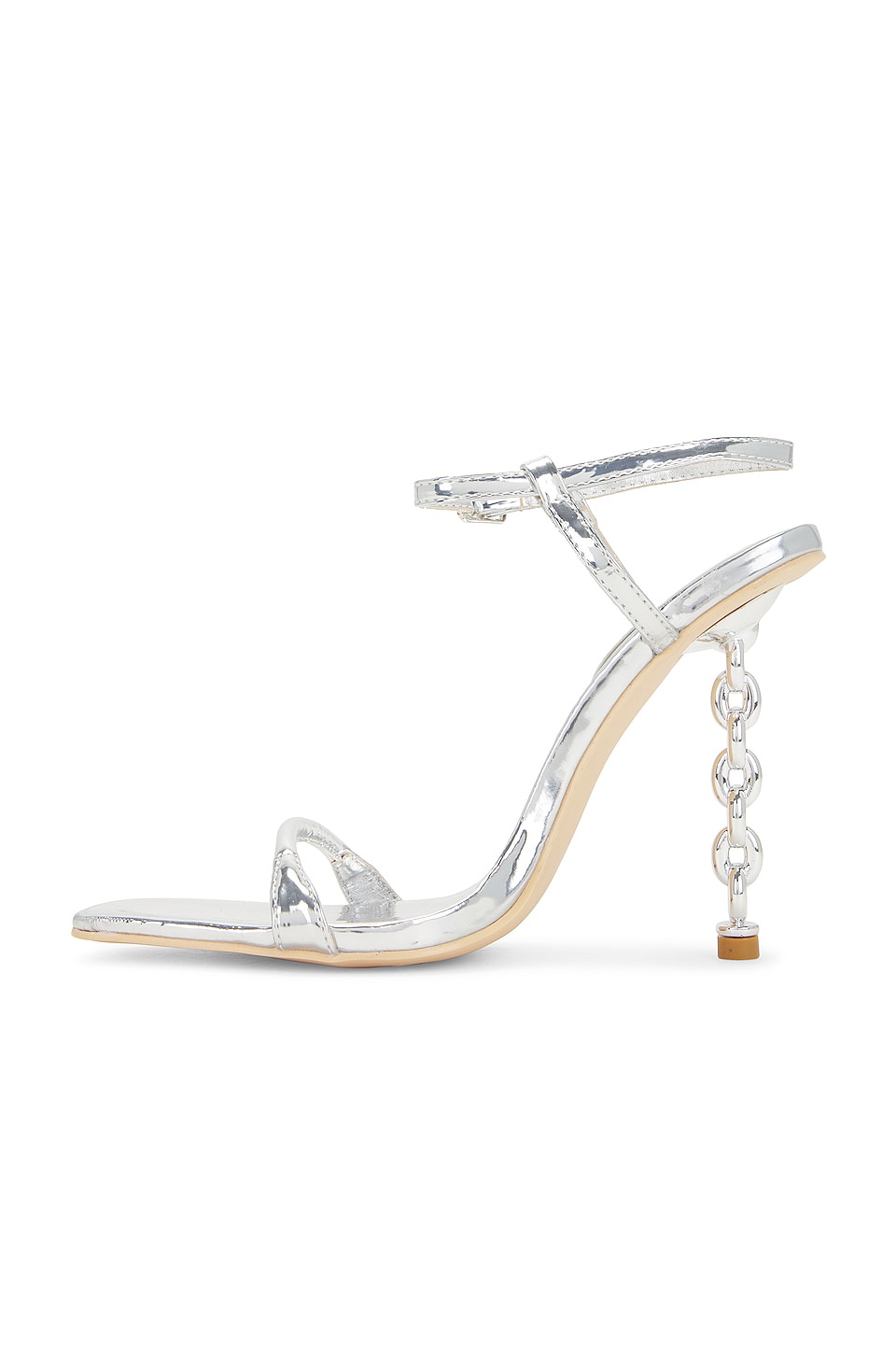 superdown Rikki Heel in Silver | REVOLVE