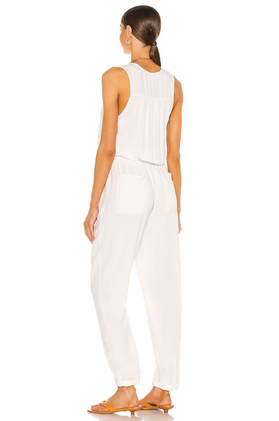 Splendid Alder Utility Jumpsuit in Gardenia | REVOLVE