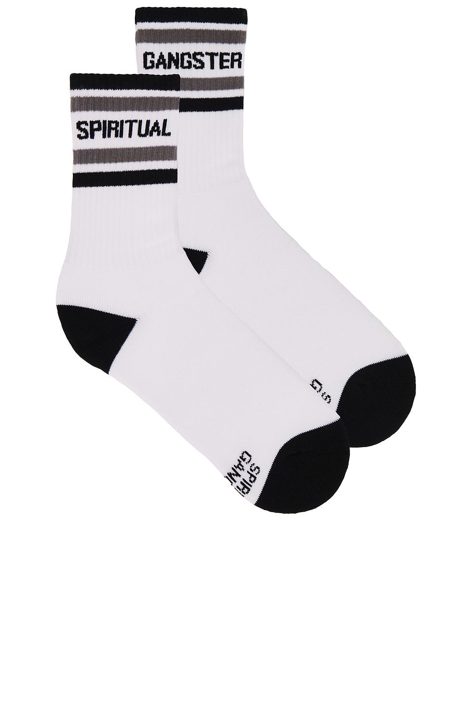 Spiritual Gangster Sg Crew Sock in Pure White | REVOLVE