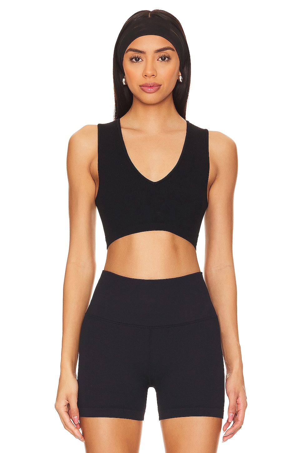Spiritual Gangster Mya Seamless Bra in Black | REVOLVE