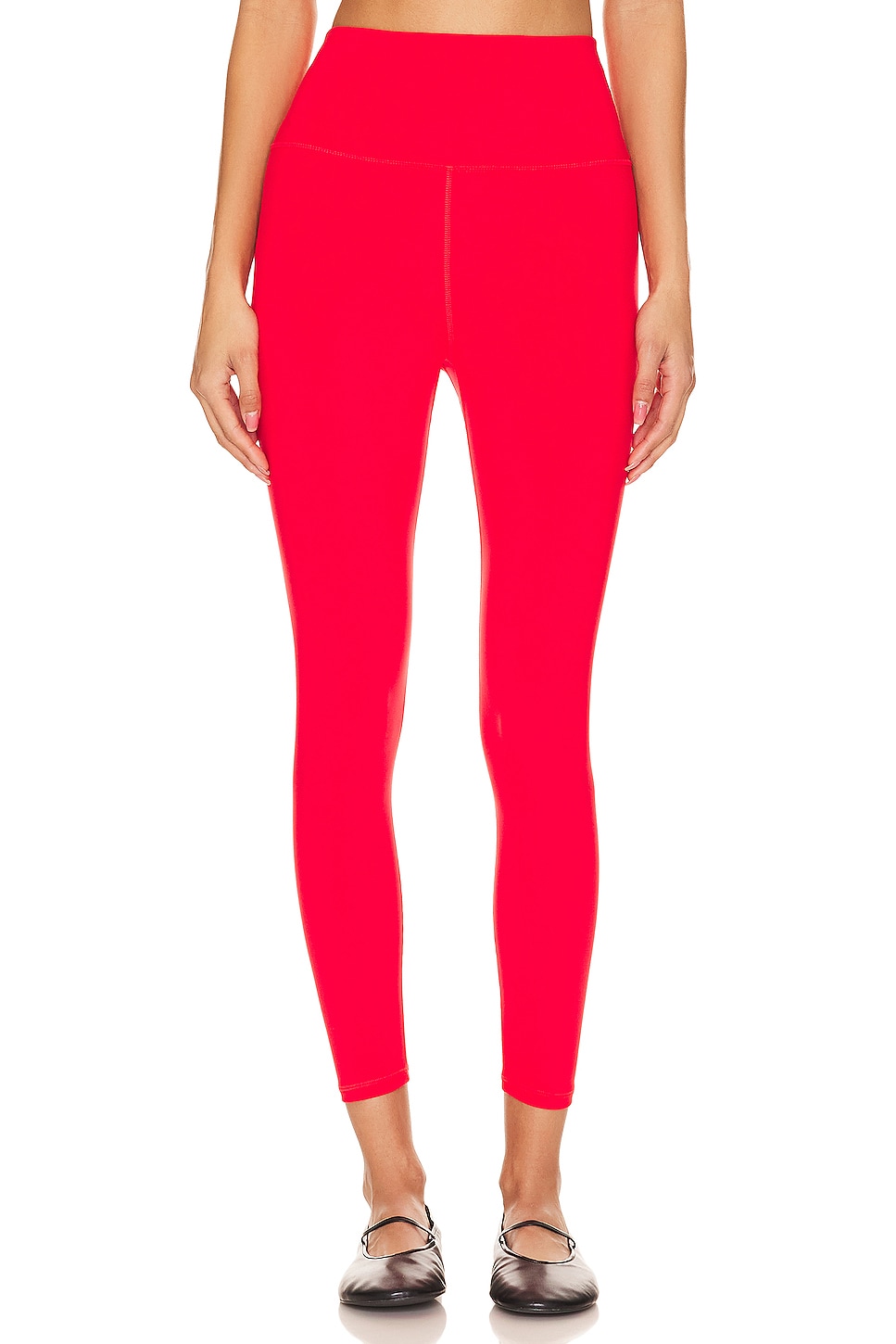 Spiritual Gangster Ada High Waisted 7/8 Legging in Ruby Red | REVOLVE