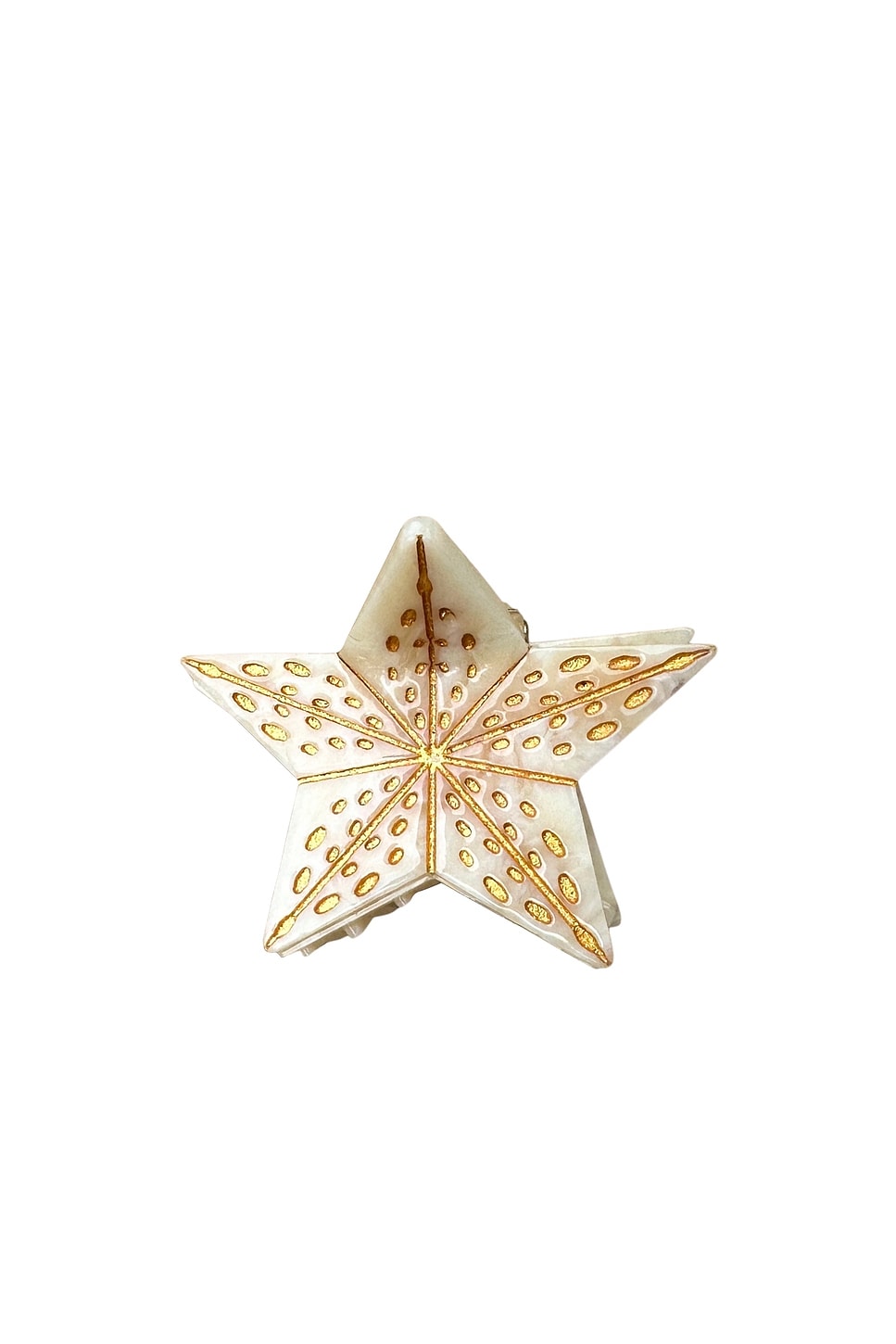 Solar Eclipse Hand-painted Mini Celestial Star Claw Hair Clip | REVOLVE