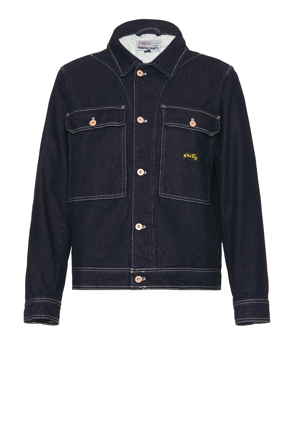 STAN RAY Trucker Jacket in Single Rinse Denim | REVOLVE