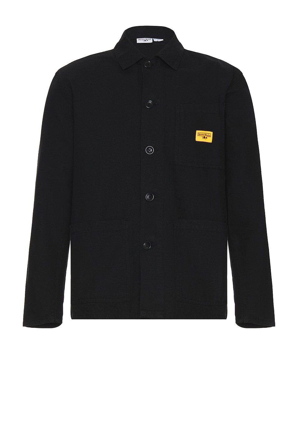 Service Works Canvas Coverall Jacket in Black | REVOLVE