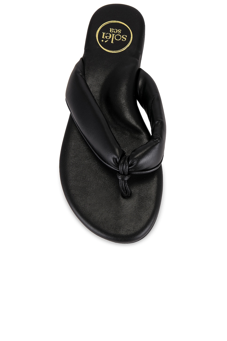 Solei Sea Gisel Sandal in Noir | REVOLVE