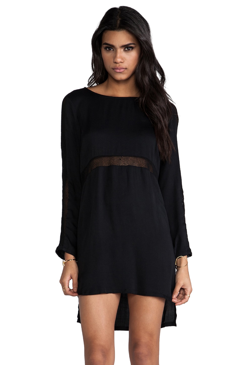 STYLESTALKER Nothing But Net Dress in Black | REVOLVE