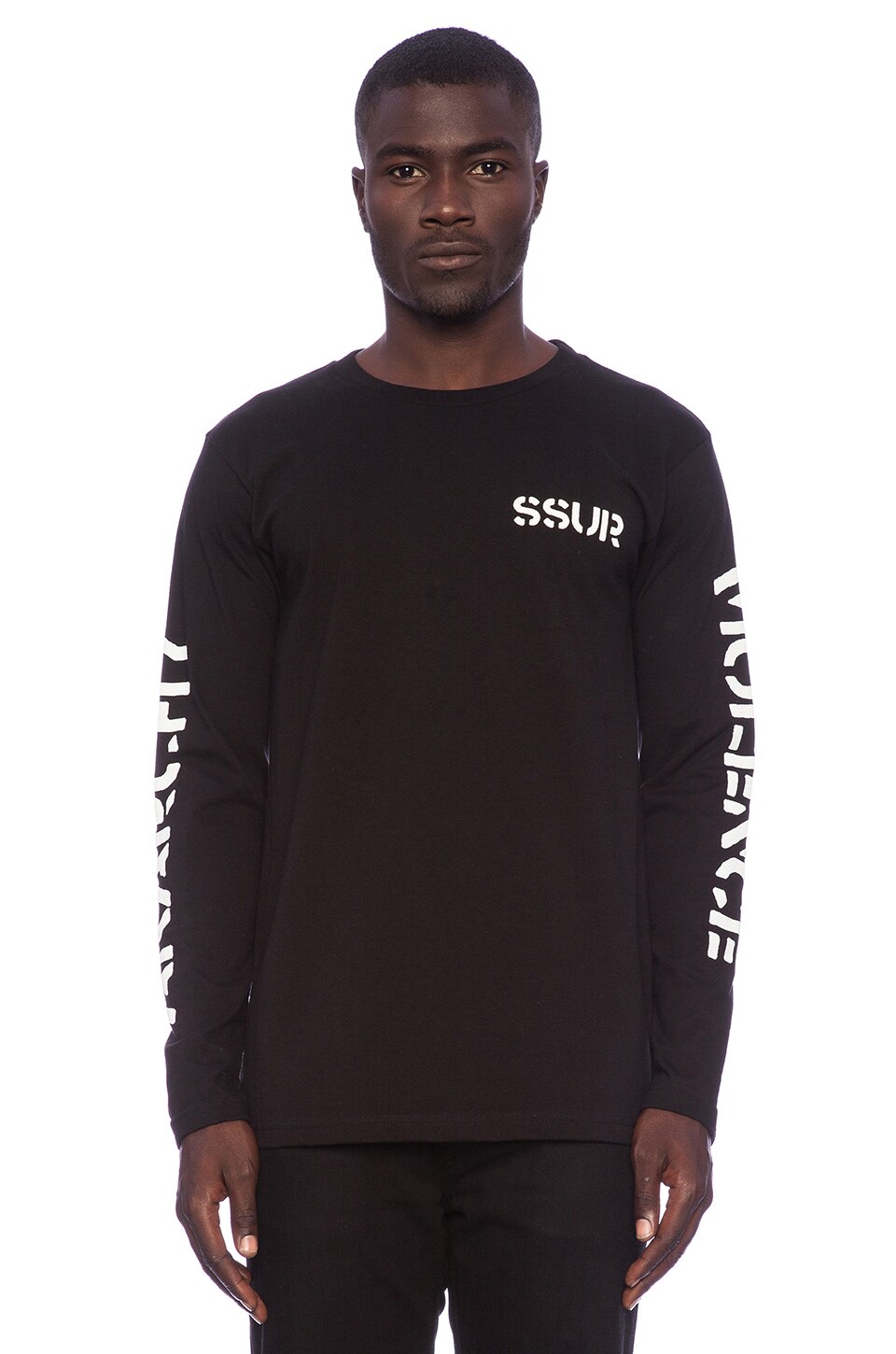 SSUR Anarchy Violence L/S Tee in Black | REVOLVE