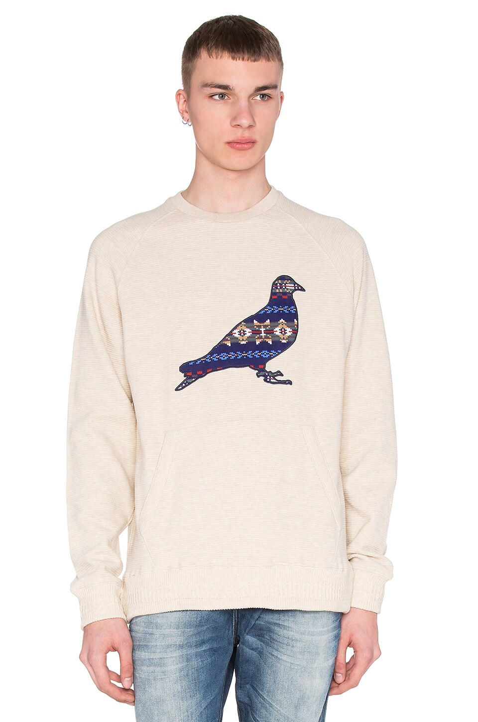 Staple Beacon Pigeon Crew in Cream | REVOLVE