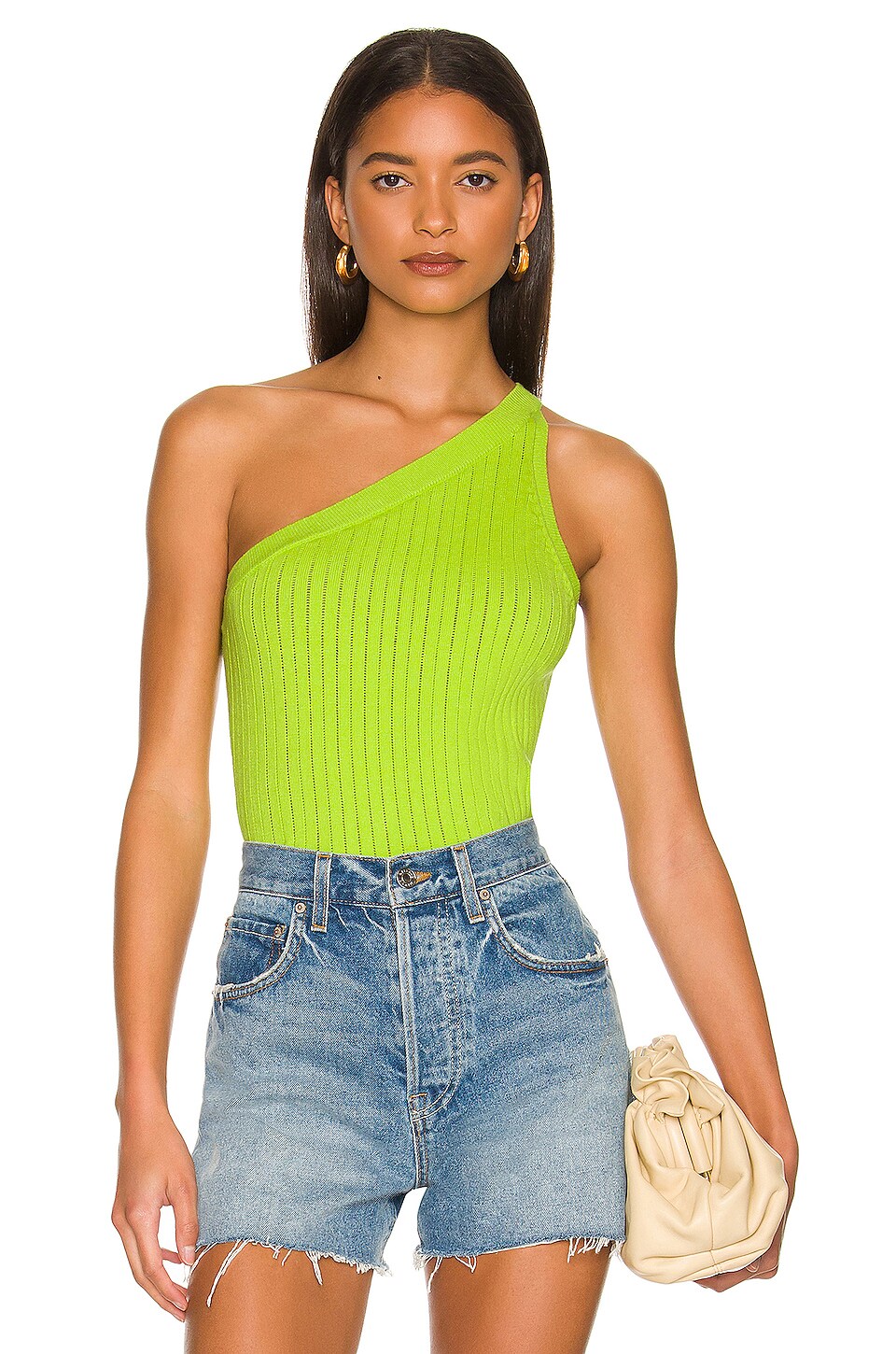 Stitches & Stripes One Shoulder Tank in Pink | REVOLVE