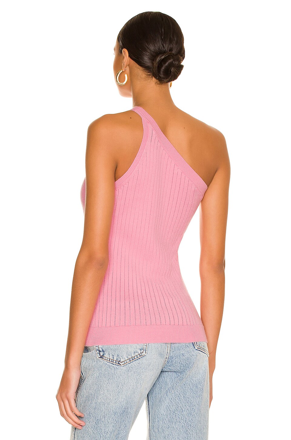 Stitches & Stripes One Shoulder Tank in Pink | REVOLVE