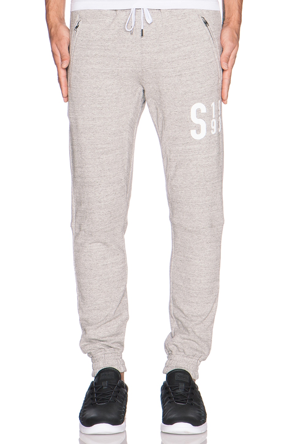 Stampd Dropped Warm Ups in Heather Grey | REVOLVE