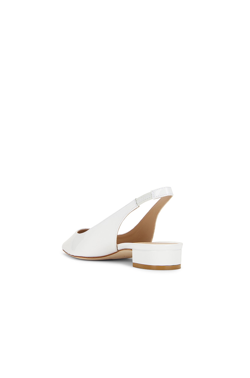 Stuart Weitzman Stuart Slingback in White | REVOLVE