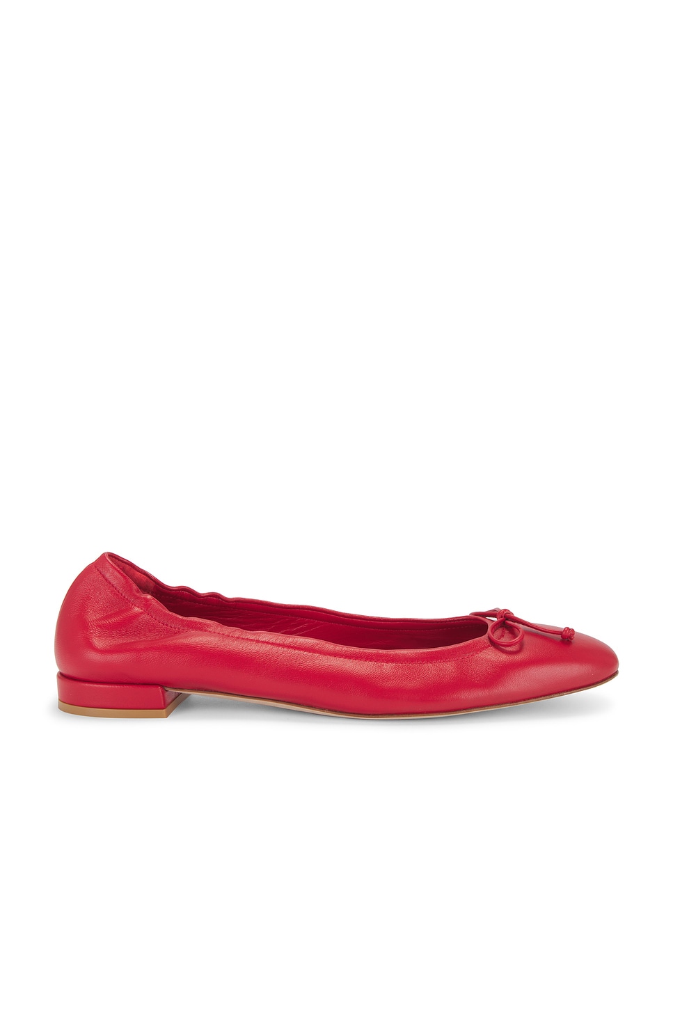 Stuart Weitzman Bria Ballet Flat in Cherry | REVOLVE