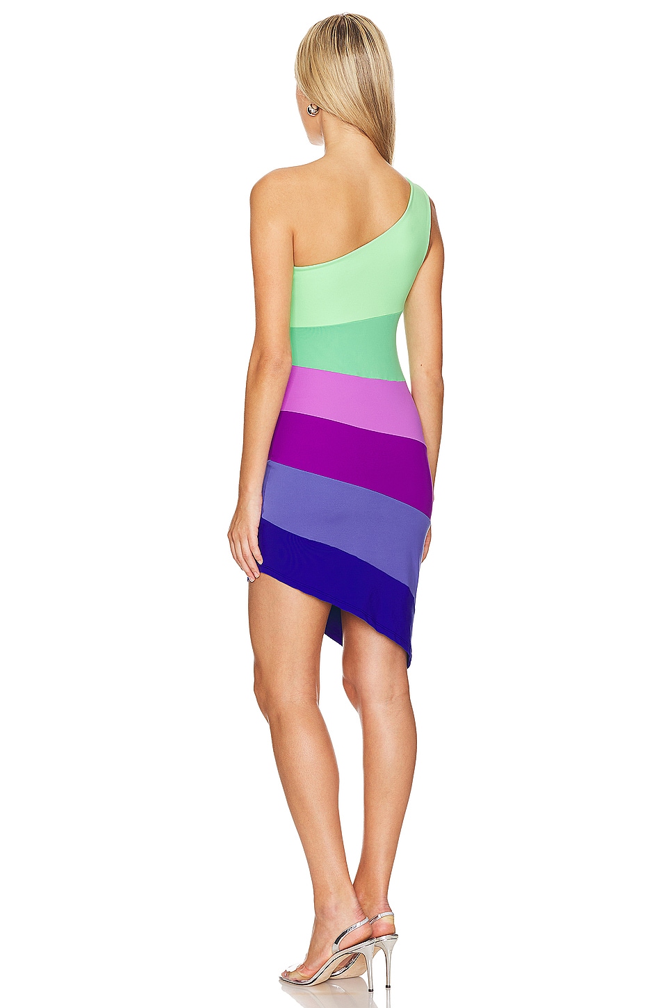 Susana Monaco Colorblock Mini Dress in Maldives | REVOLVE