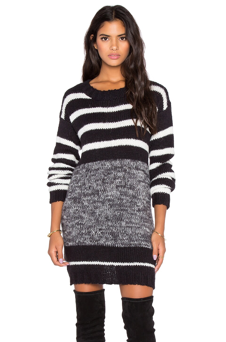SUSS Bella Tunic in Black Combo | REVOLVE