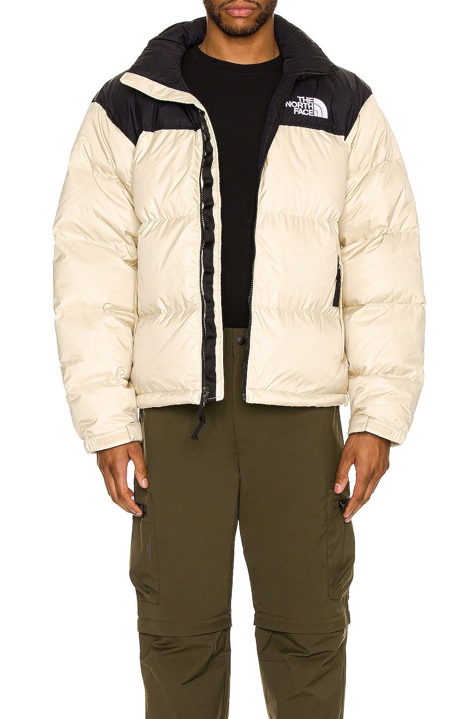 The North Face 1996 Retro Nuptse Jacket in Gravel | REVOLVE