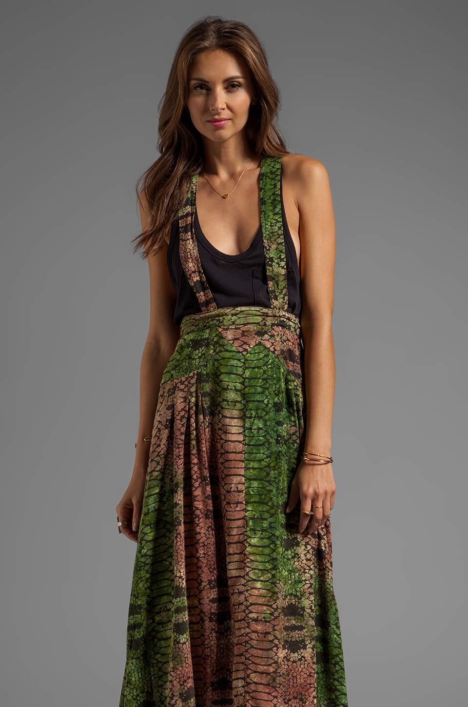 Tallow Pandanus Maxi Skirt in Multi | REVOLVE
