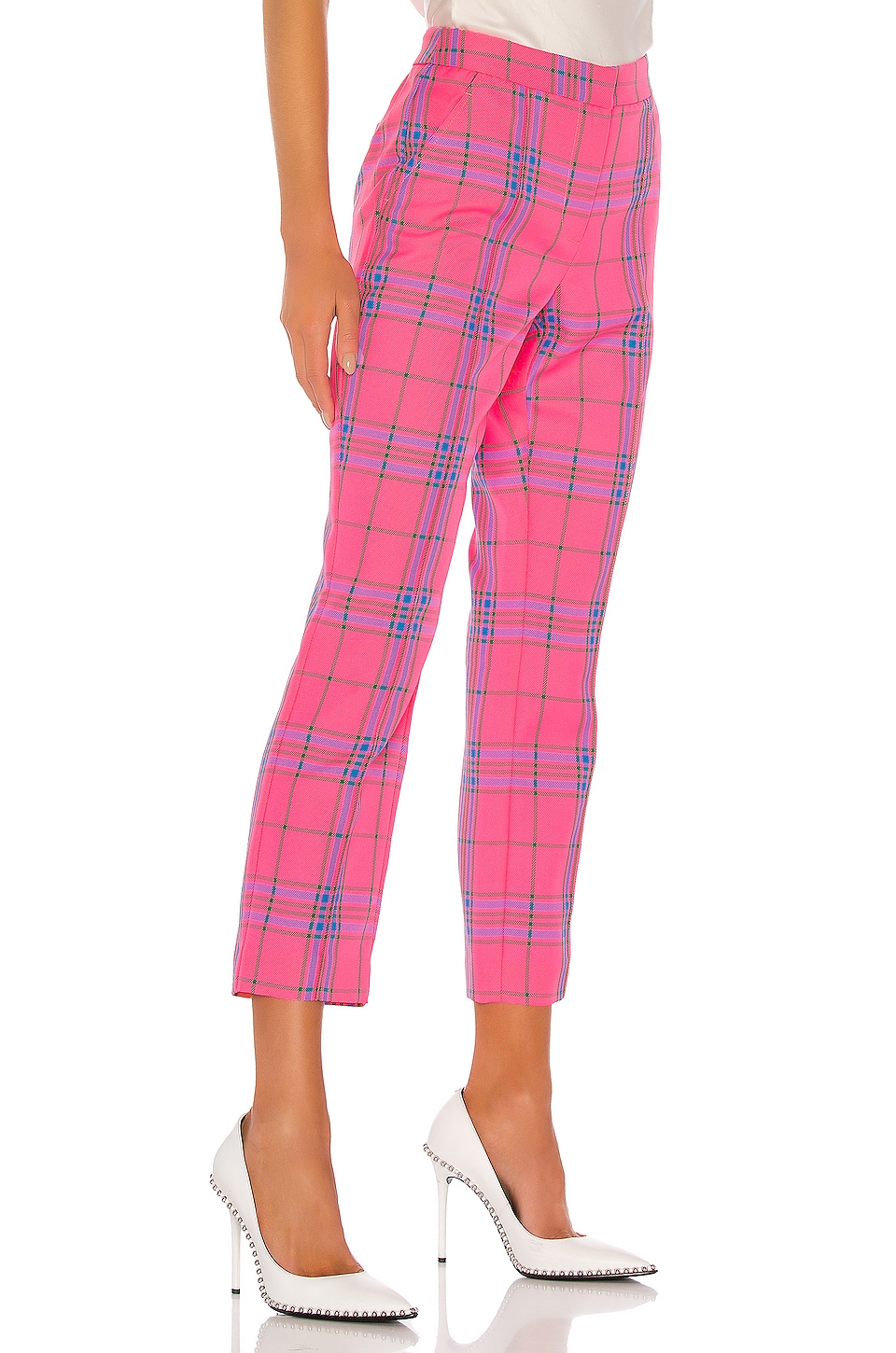 Tanya Taylor Dallas Pant in Hot Pink Multi | REVOLVE