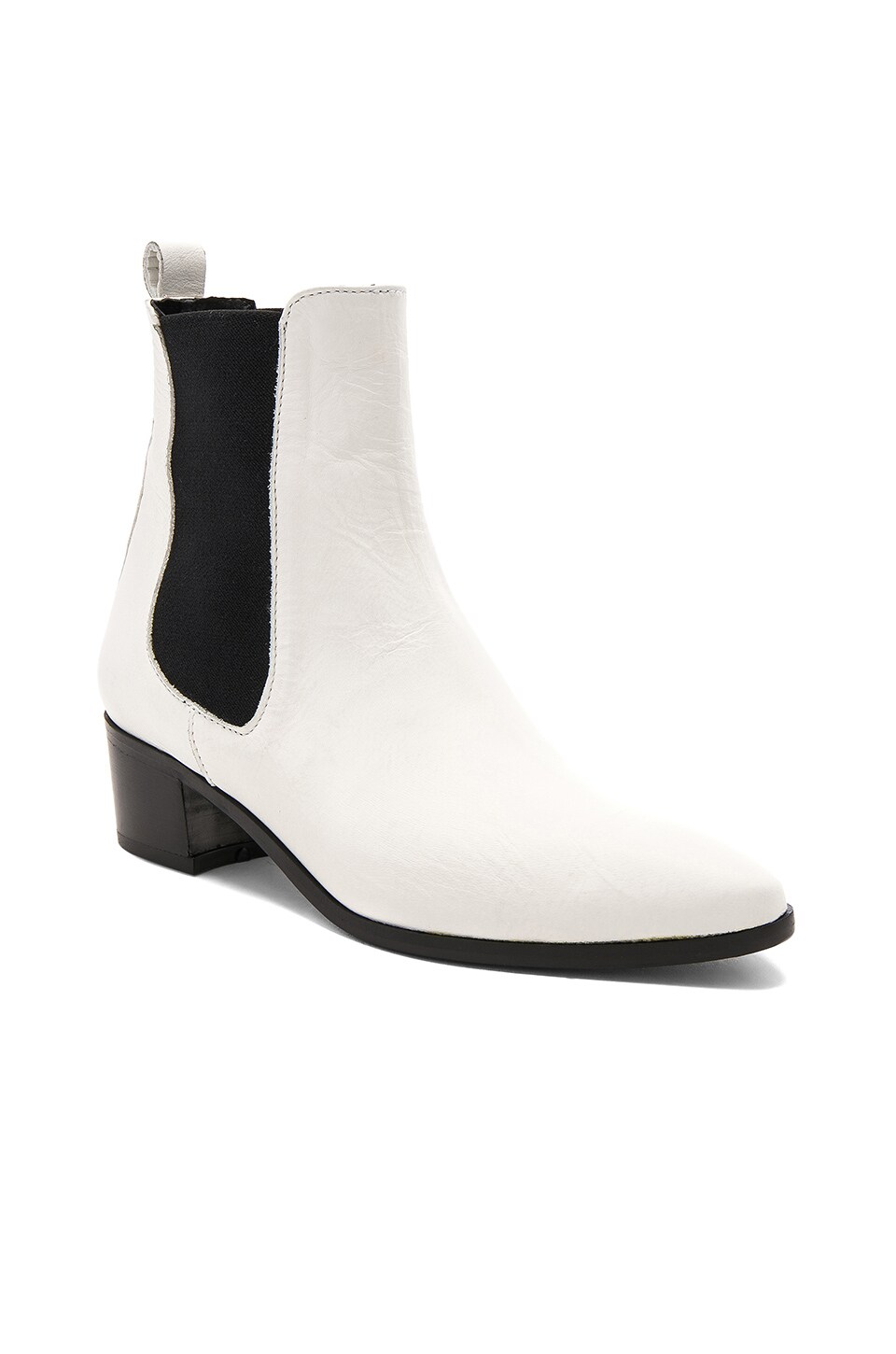 The Archive Mercer Leather Boot in Off-White | REVOLVE