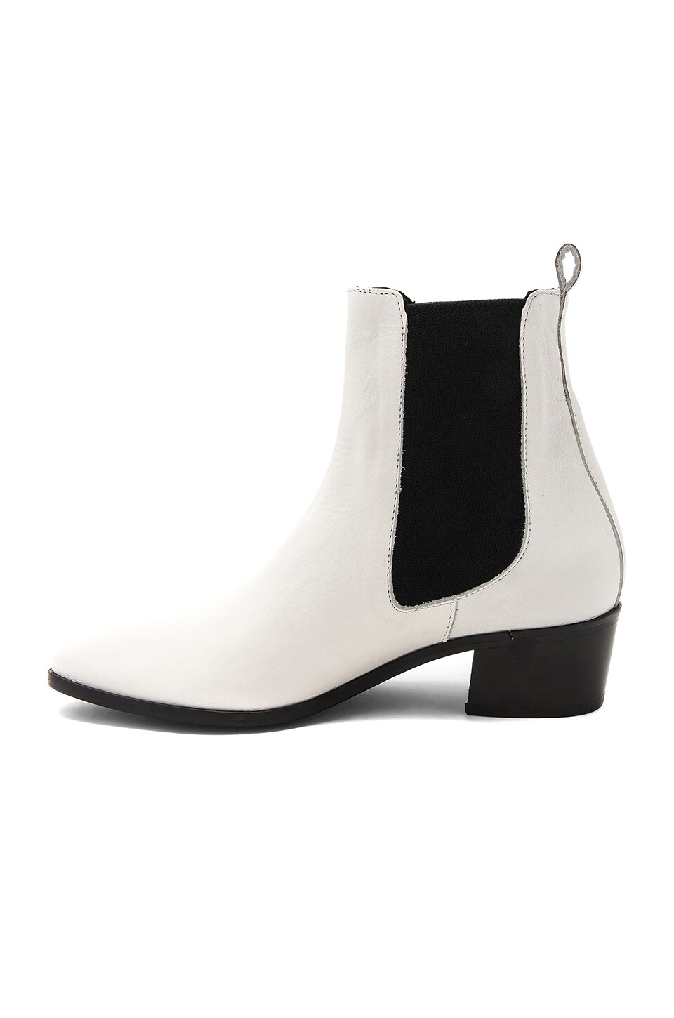 The Archive Mercer Leather Boot in Off-White | REVOLVE