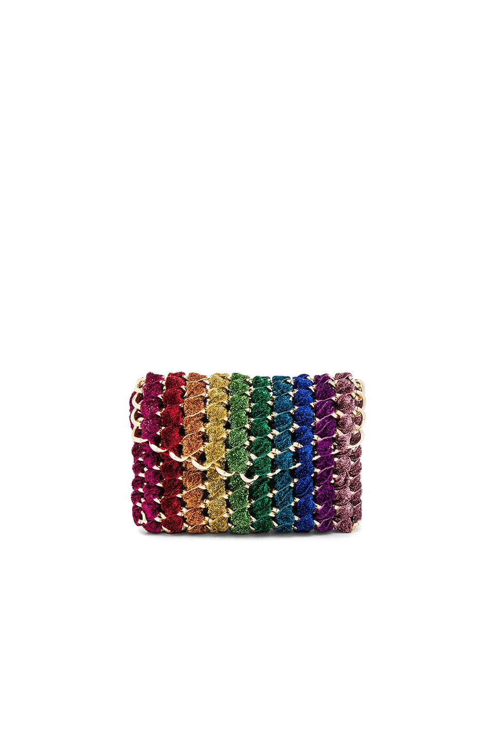 TAMBONITA Rainbow Eve Clutch in Multi | REVOLVE