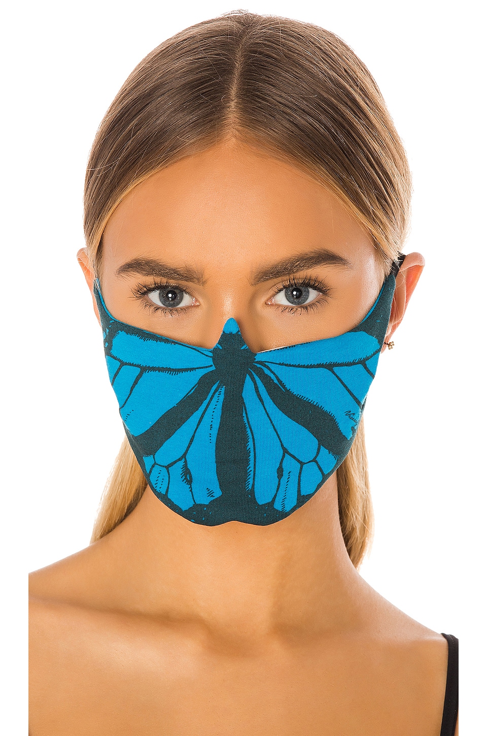 The Chrysalis Lab Butterfly Face Mask in Aqua | REVOLVE