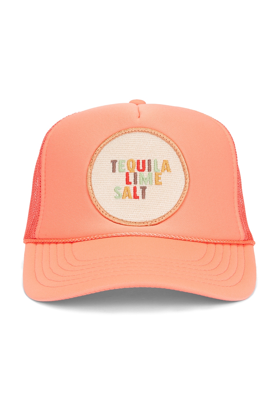 Friday Feelin Tequila Lime Salt Hat in Coral | REVOLVE