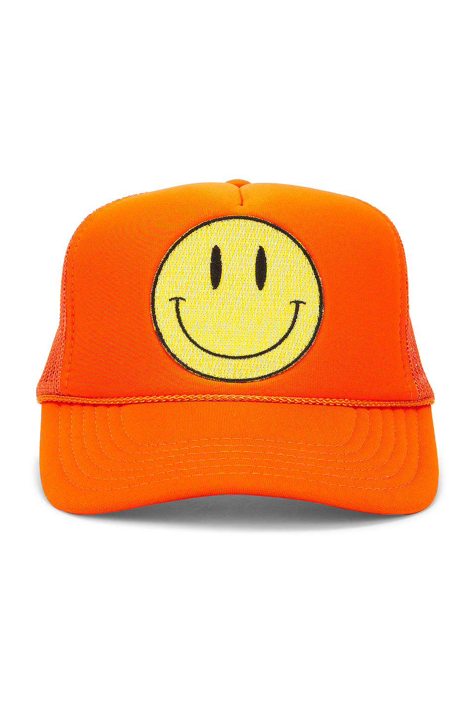 Friday Feelin Smiley Hat in Orange | REVOLVE