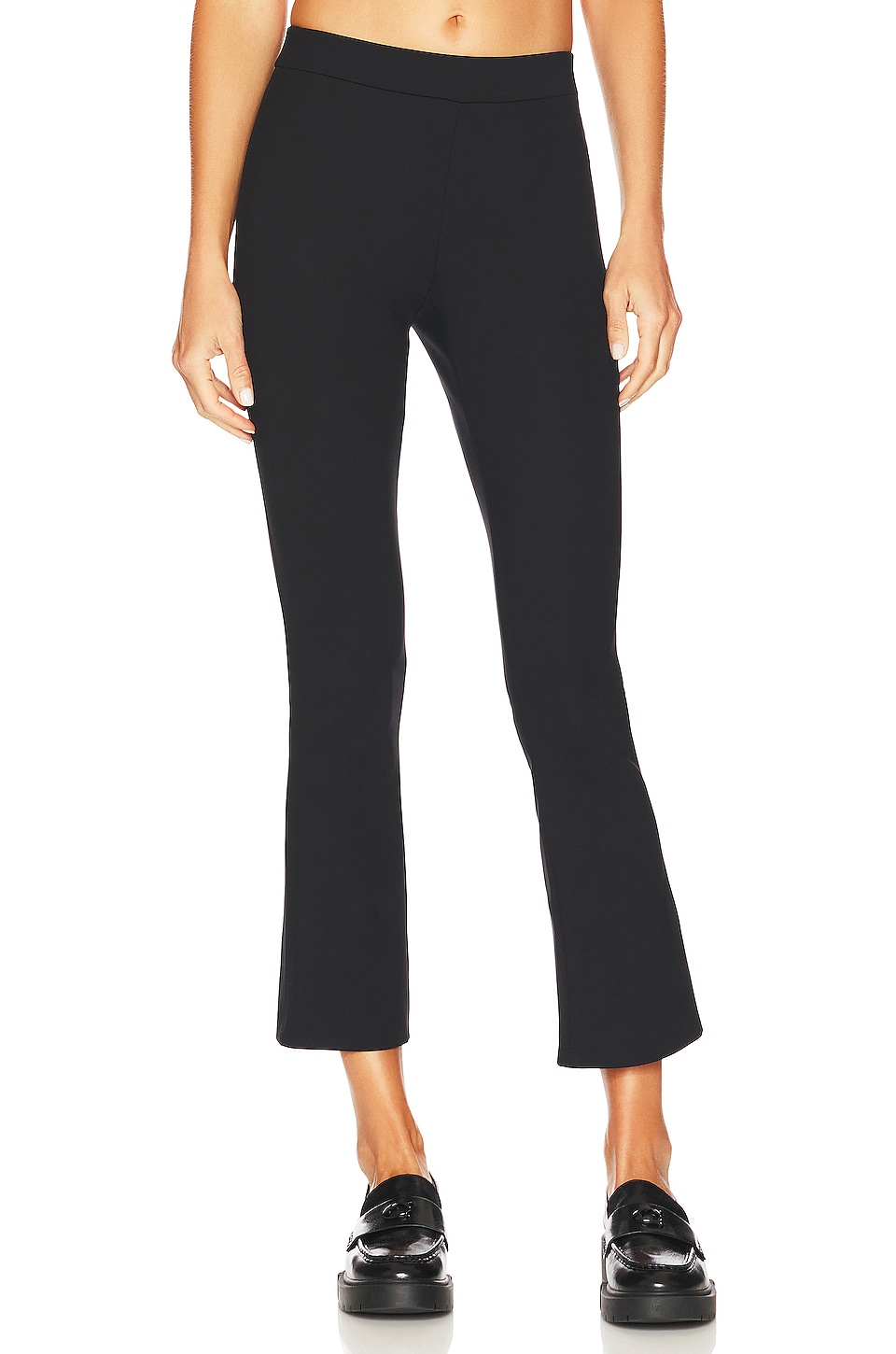 Theory Slim Kick Pant in Black | REVOLVE