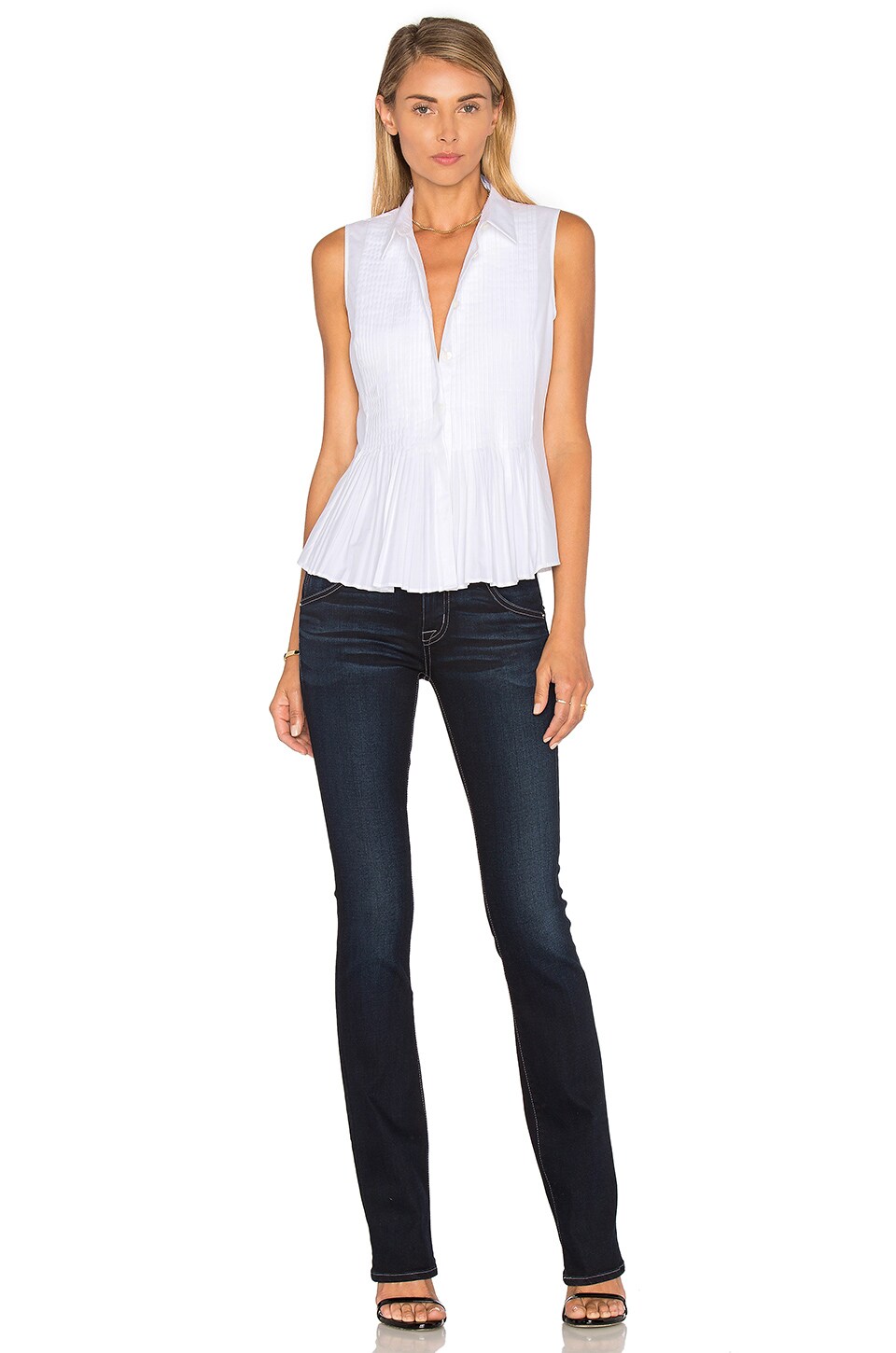 Theory Dionelle B Top in White | REVOLVE