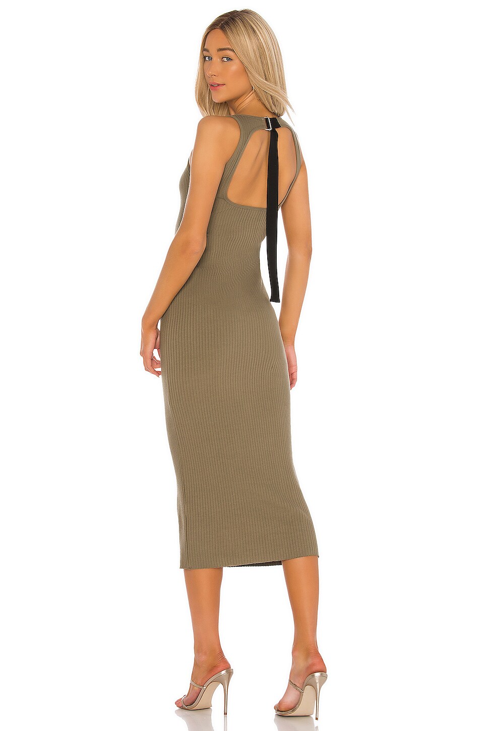 The Range Vital Rib Utilitarian Tank Dress in Utility | REVOLVE
