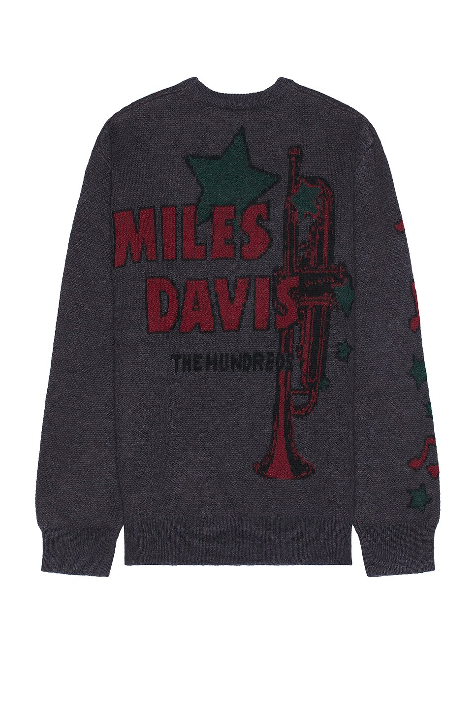 The Hundreds x Concord Records Miles Davis Mohair Sweater in Black ...