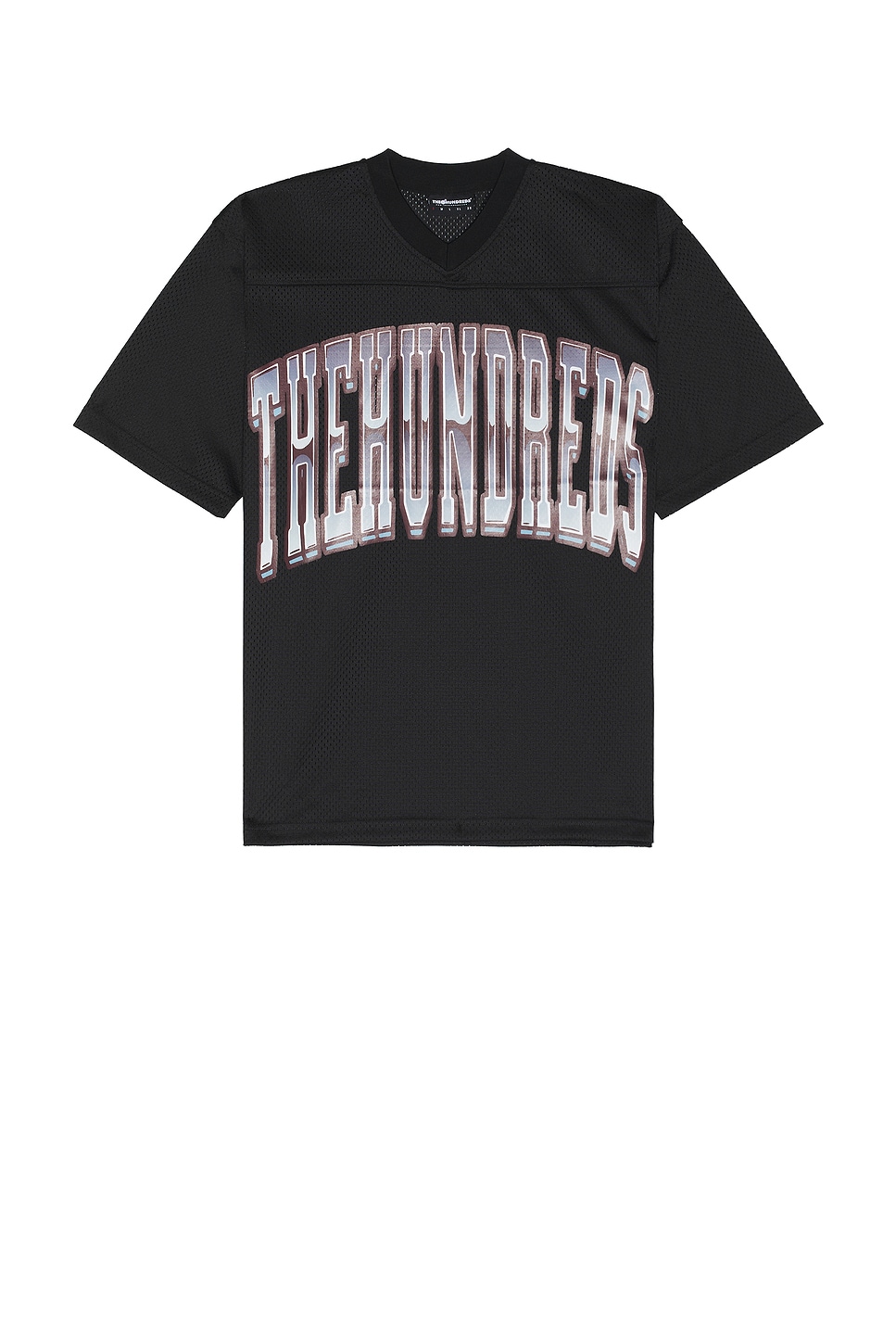 The Hundreds Division Football Jersey in Black | REVOLVE