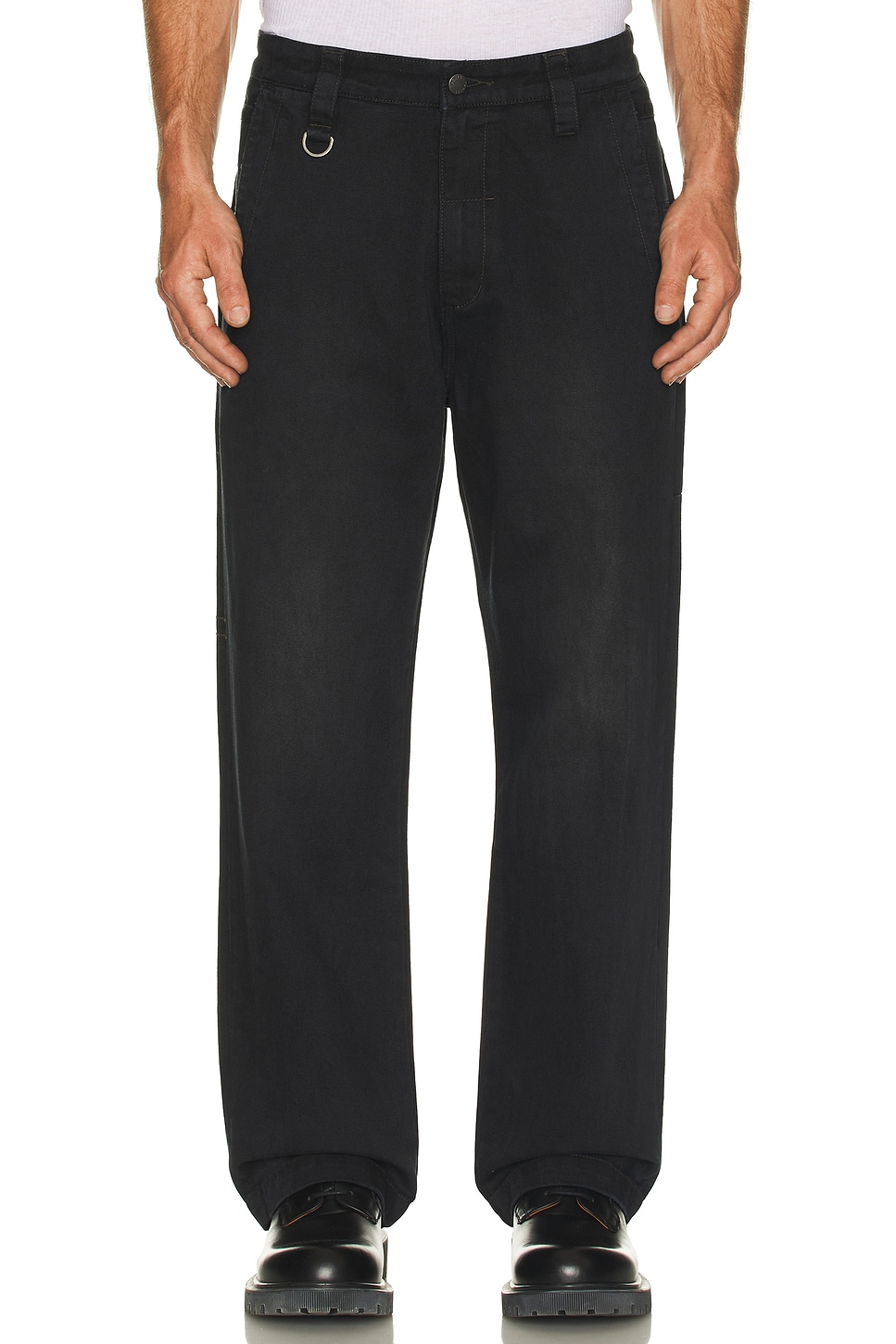 THRILLS Union Slacker Work Pant in Washed Black | REVOLVE