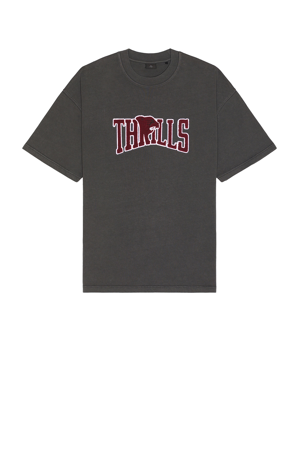 THRILLS Stand Firm Box Fit Oversize Tee in Merch Black | REVOLVE