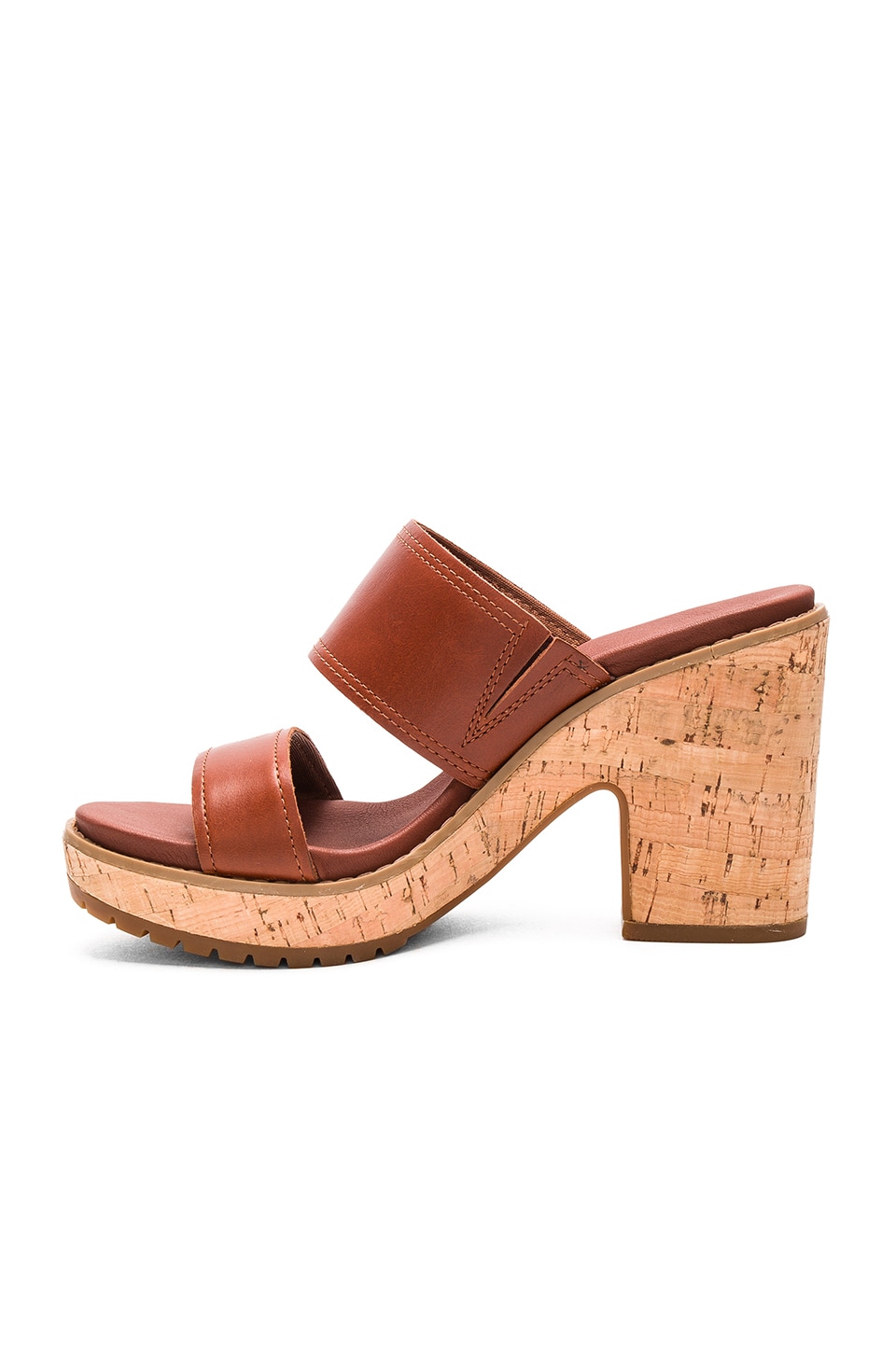 Timberland Roslyn Slide Sandal in Medium Brown | REVOLVE